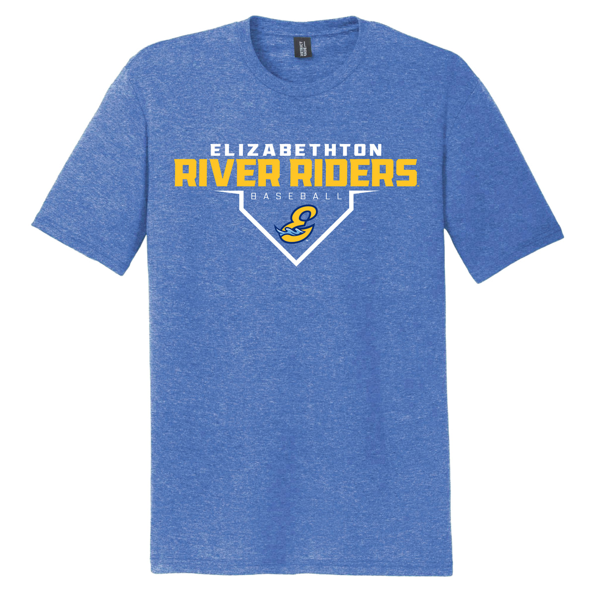 River Riders Blue Plate T-Shirt – Elizabethton River Riders