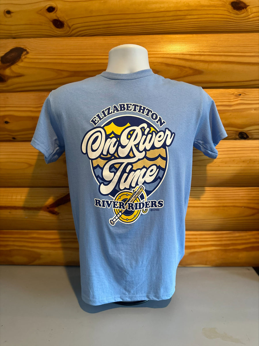 River Riders On River Time T-shirt – Elizabethton River Riders